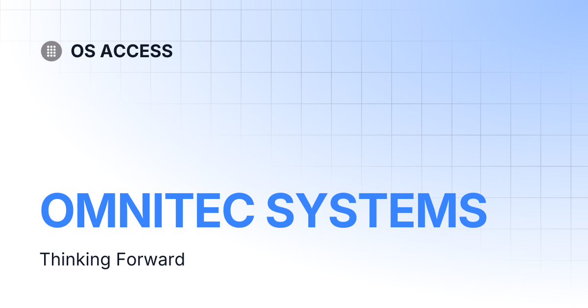 OMNITEC SYSTEMS | ESPAÑOL Osaccess | OS ACCESS